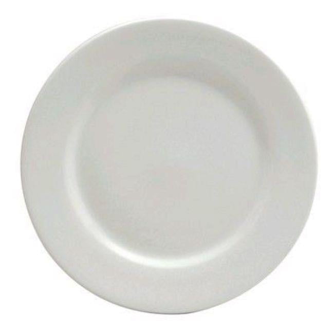 Buffalo 12 in. Bright White Ware RE Plate - Walmart.com