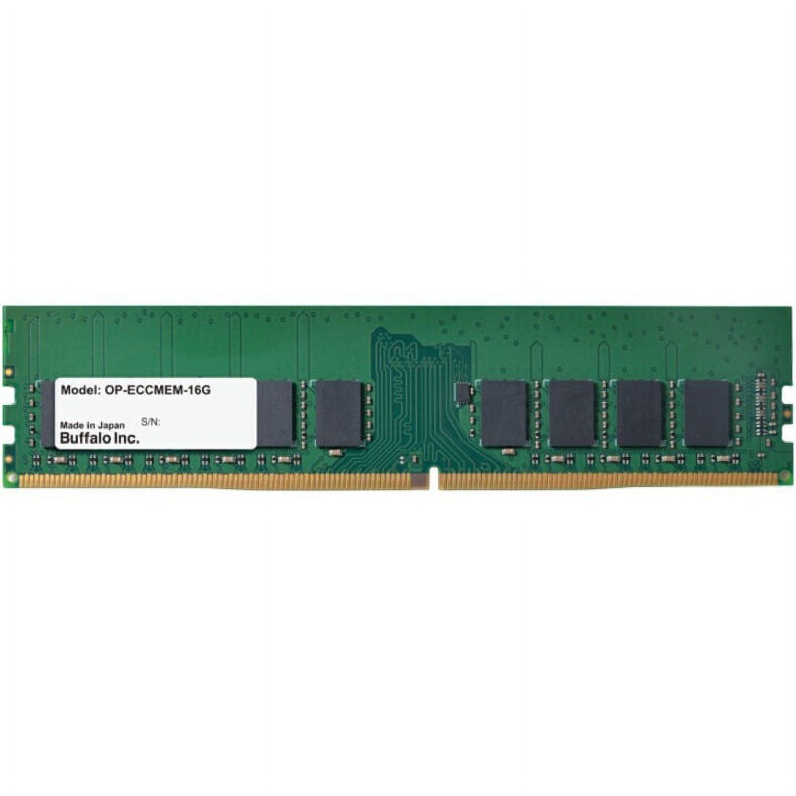 Buffalo 16GB DDR4 SDRAM Memory Module - 16 GB - DDR4-2666/PC4-21333 DDR4 SDRAM - 2666 MHz - 288 ...