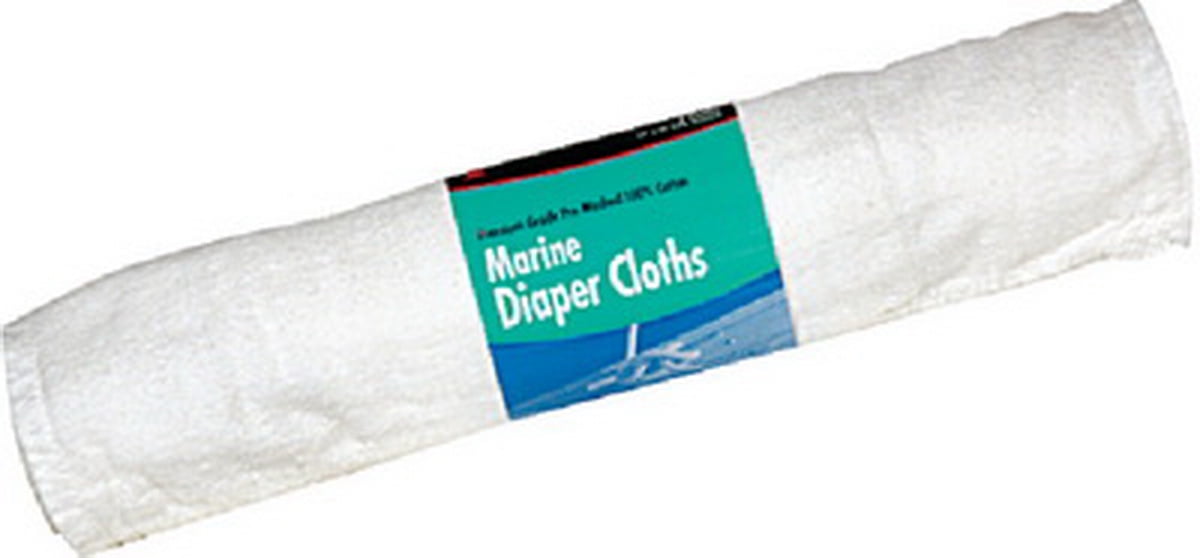 Buffalo 63036; Cotton Diaper Cloths 3/Pk Roll - Walmart.com
