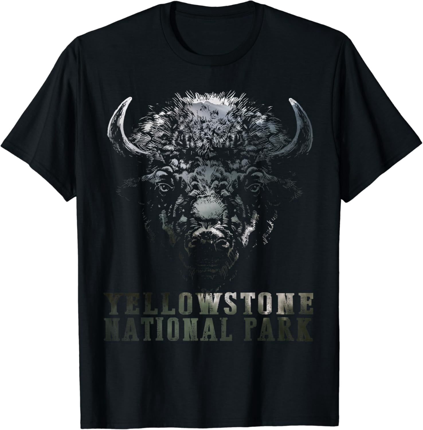 Buffalo - American Bison Buffalo T-Shirt - Walmart.com