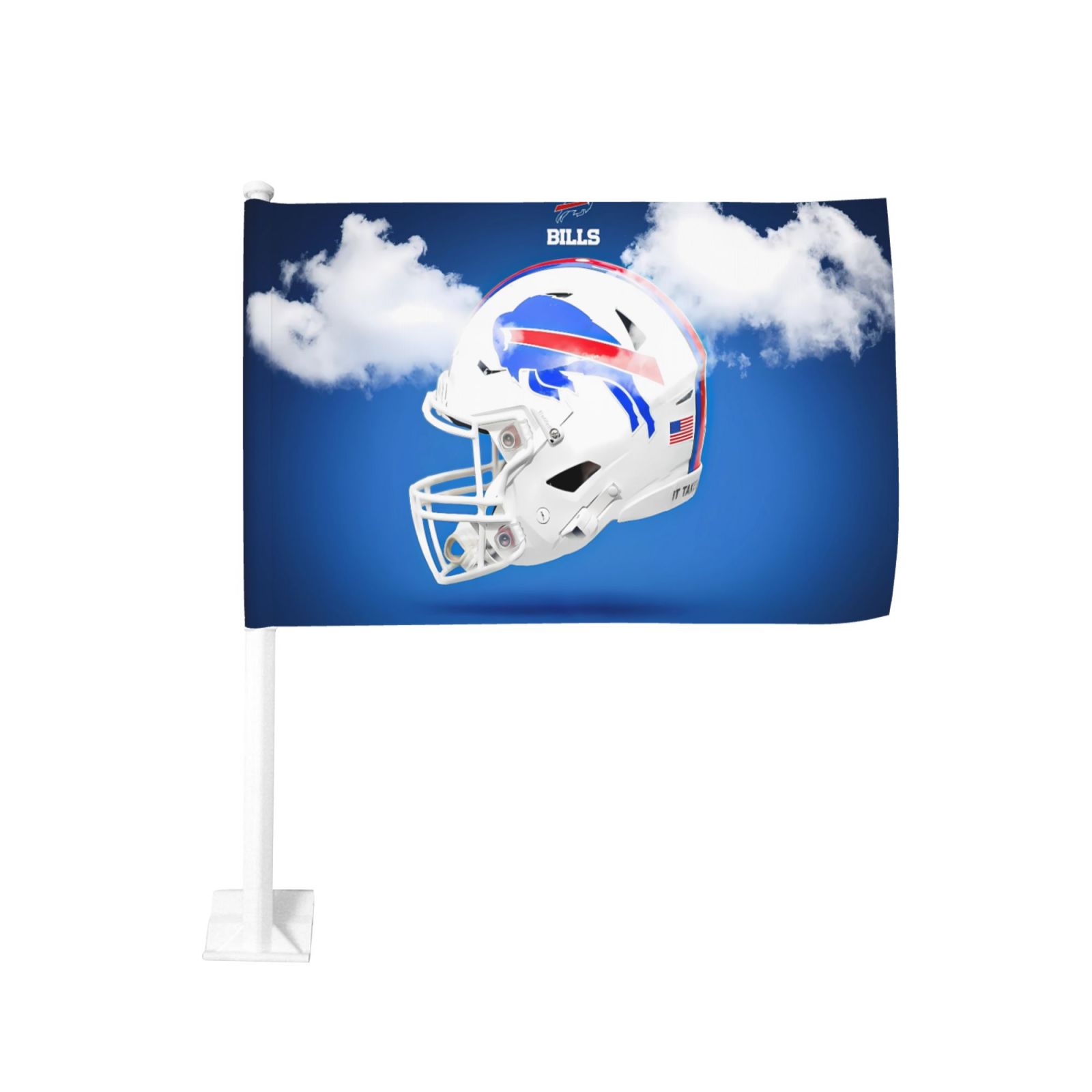Buffalo American football team car flag 12x18 inch car decoration flag ...