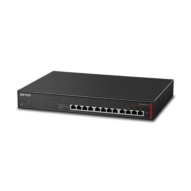 Buffalo BS-MP20 12-Port 10GbE Network Switch - Walmart Business Supplies