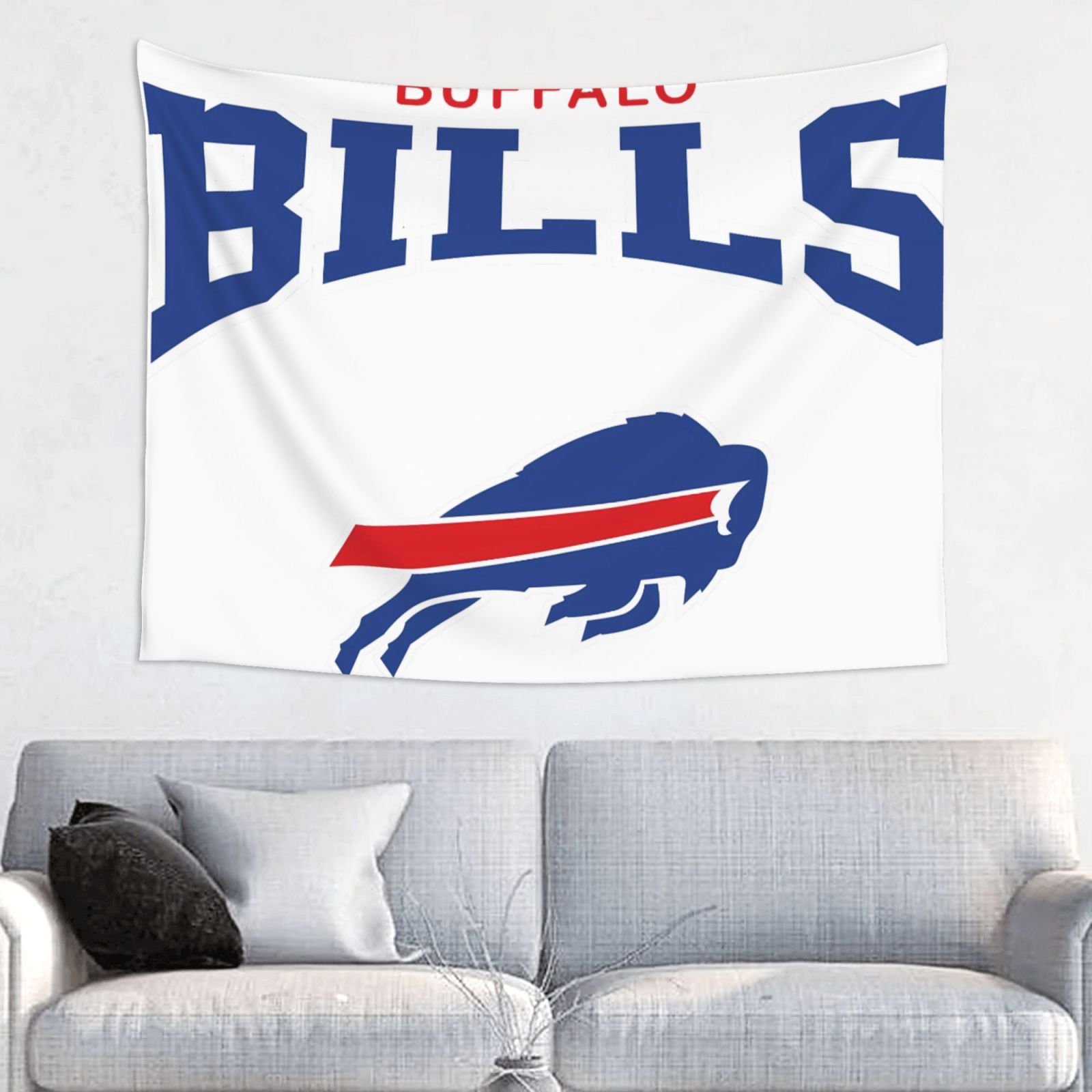 Buffalo Beautiful Bedroom Tapestry, Stylish Home Decor, Football Team ...