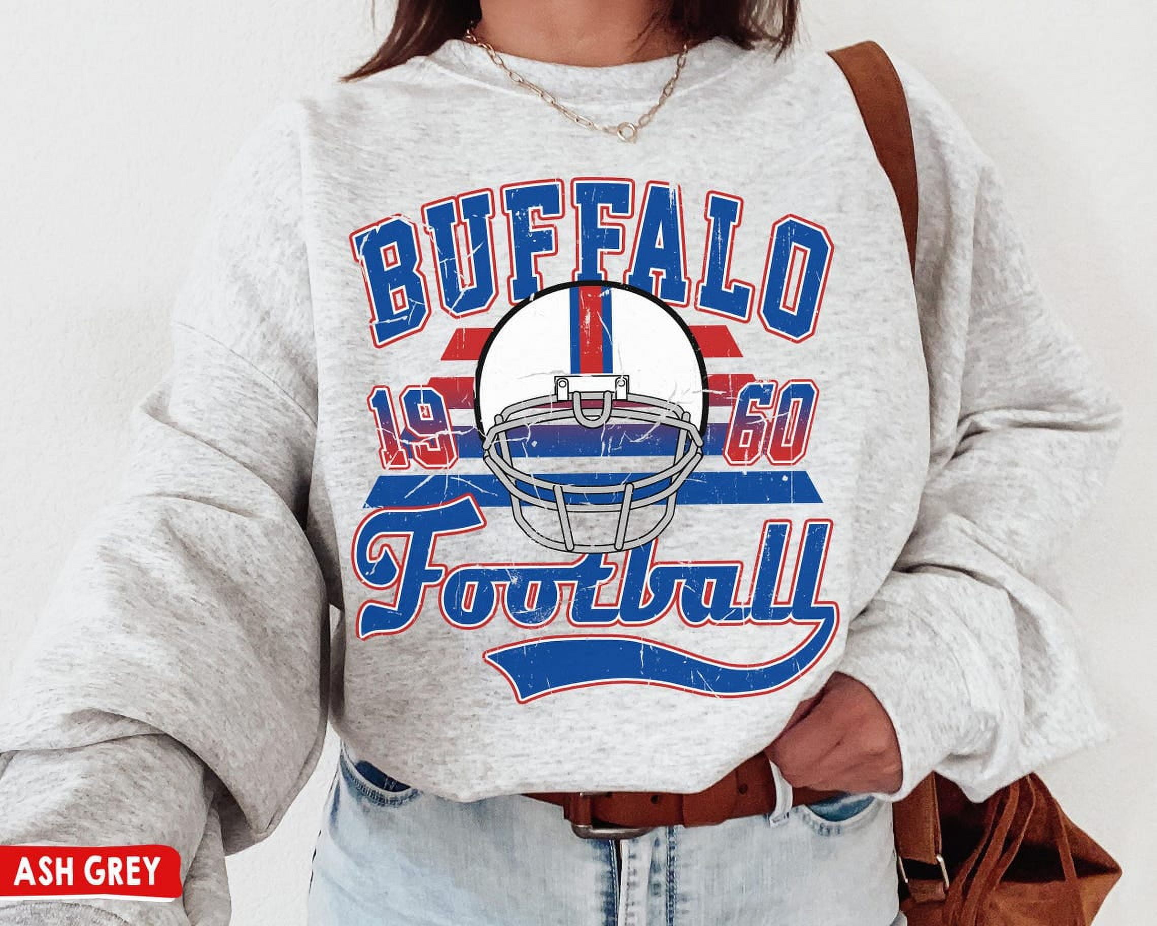 Buffalo Bill Football Crewneck Sweatshirt, Vintage Bills Sweatshirt ...
