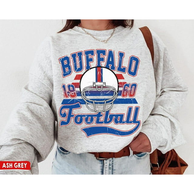 Buffalo Bill Football Crewneck Sweatshirt, Vintage Bills Sweatshirt ...