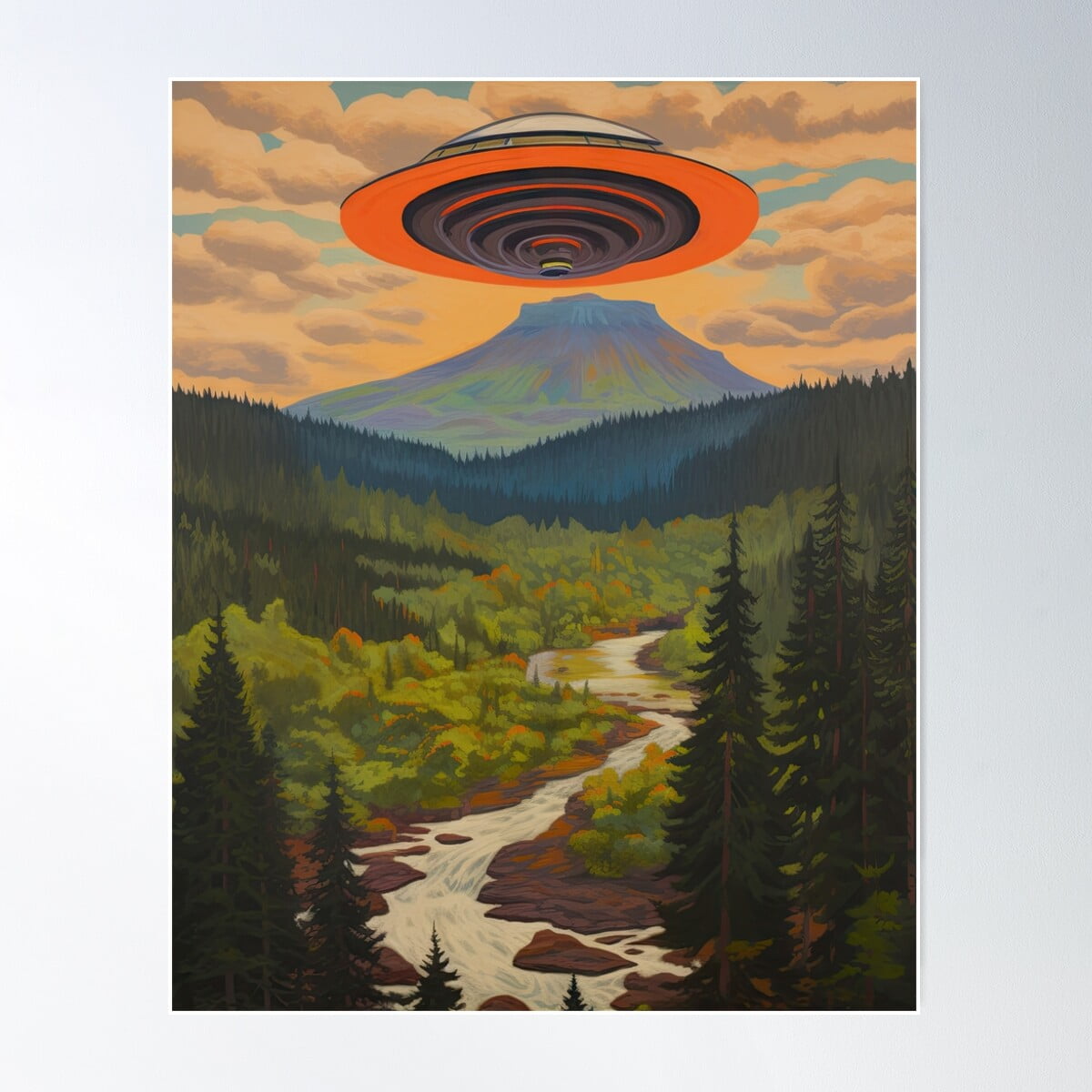 Buffalo Bill State Park, Wyoming Poster Wall Art, Modern Wall Decor For ...