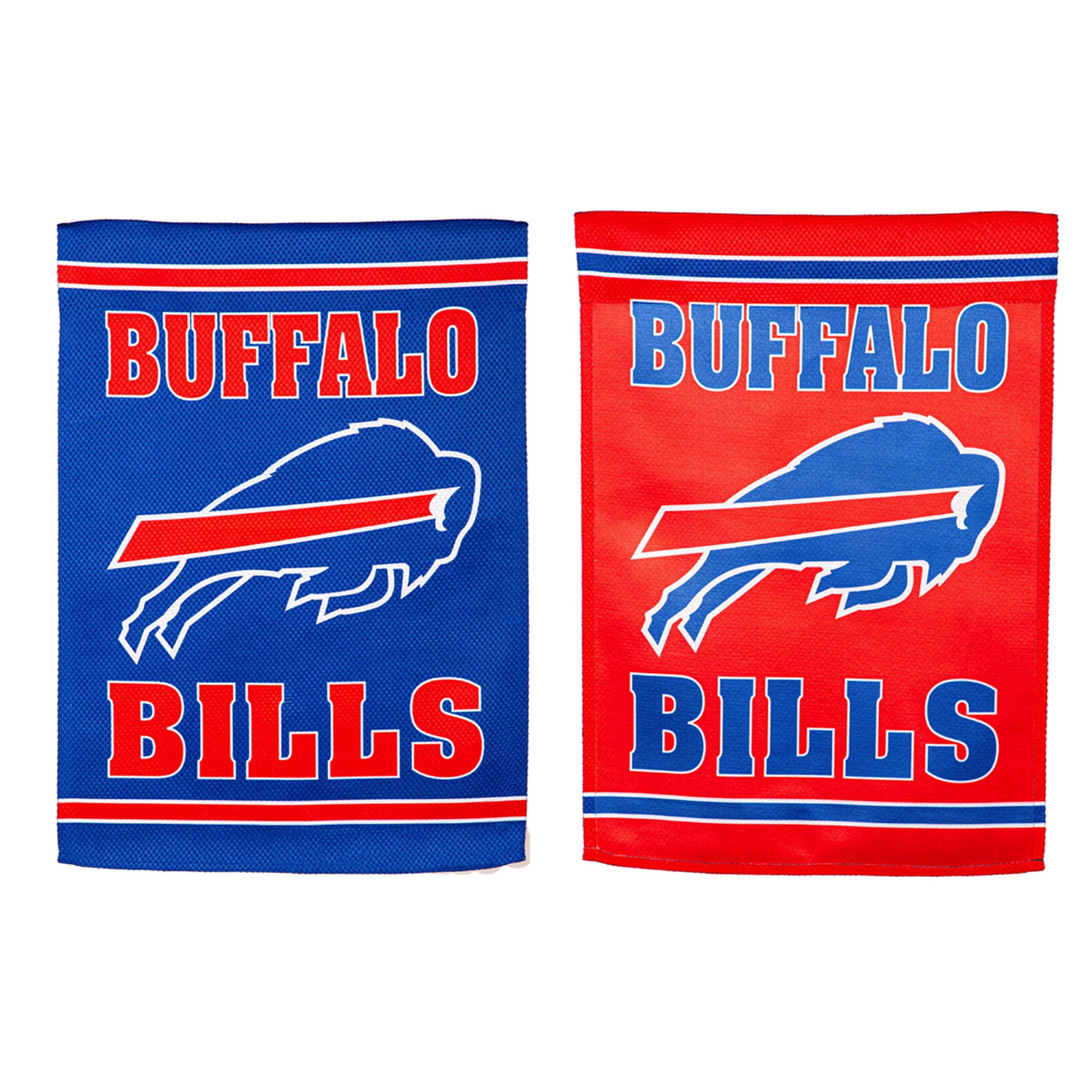 Buffalo Bills 12.5" x 18" Double-Sided Embossed Suede Garden Flag ...