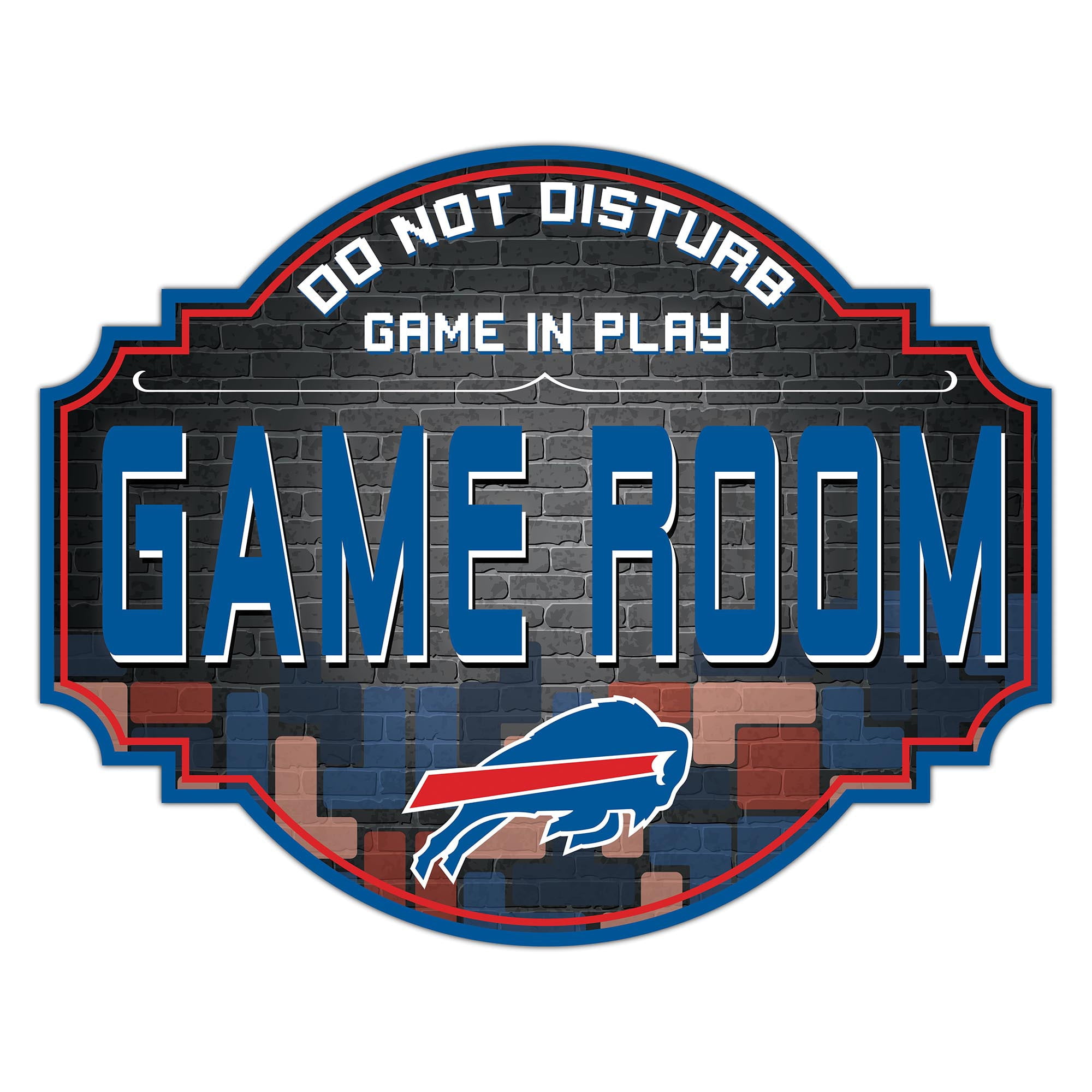 Fan Creations Buffalo Bills 12'' Game Room Tavern Sign, Officially ...