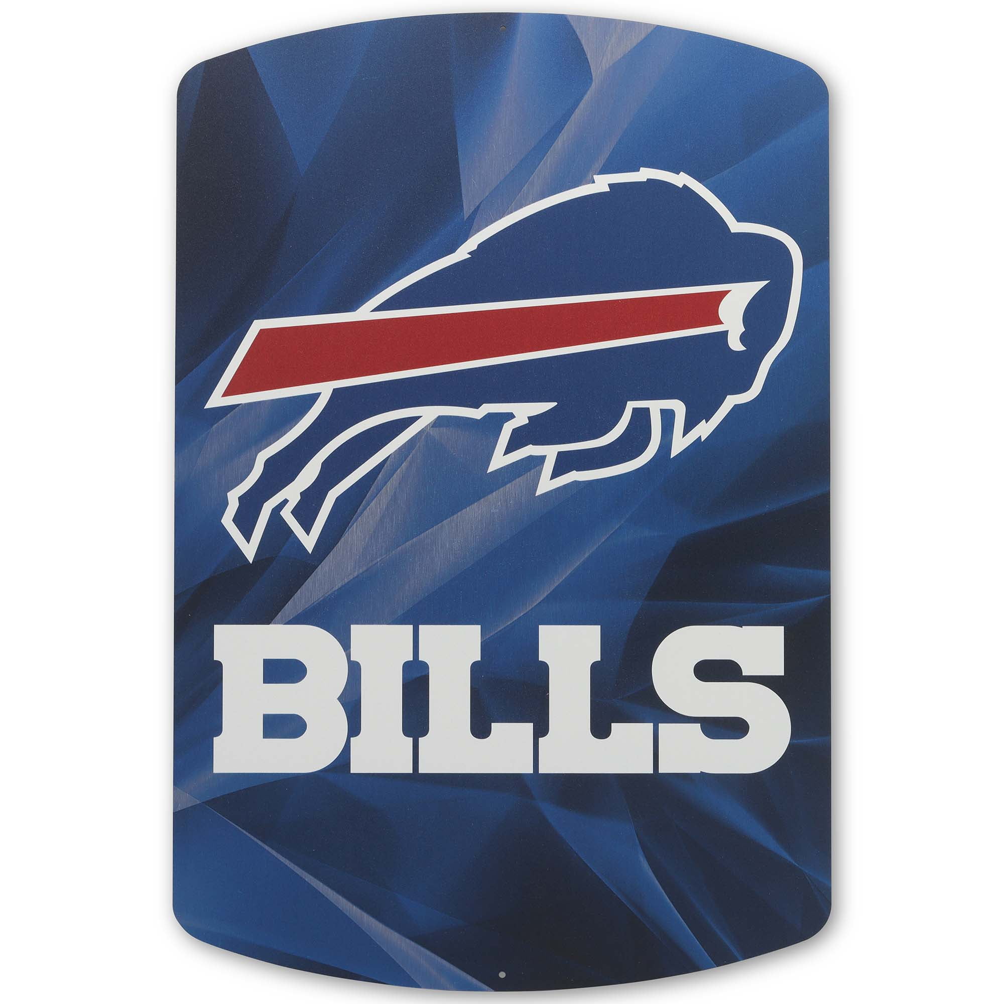 Buffalo Bills 13" x 19.5" Prism Metal Sign - Walmart.com