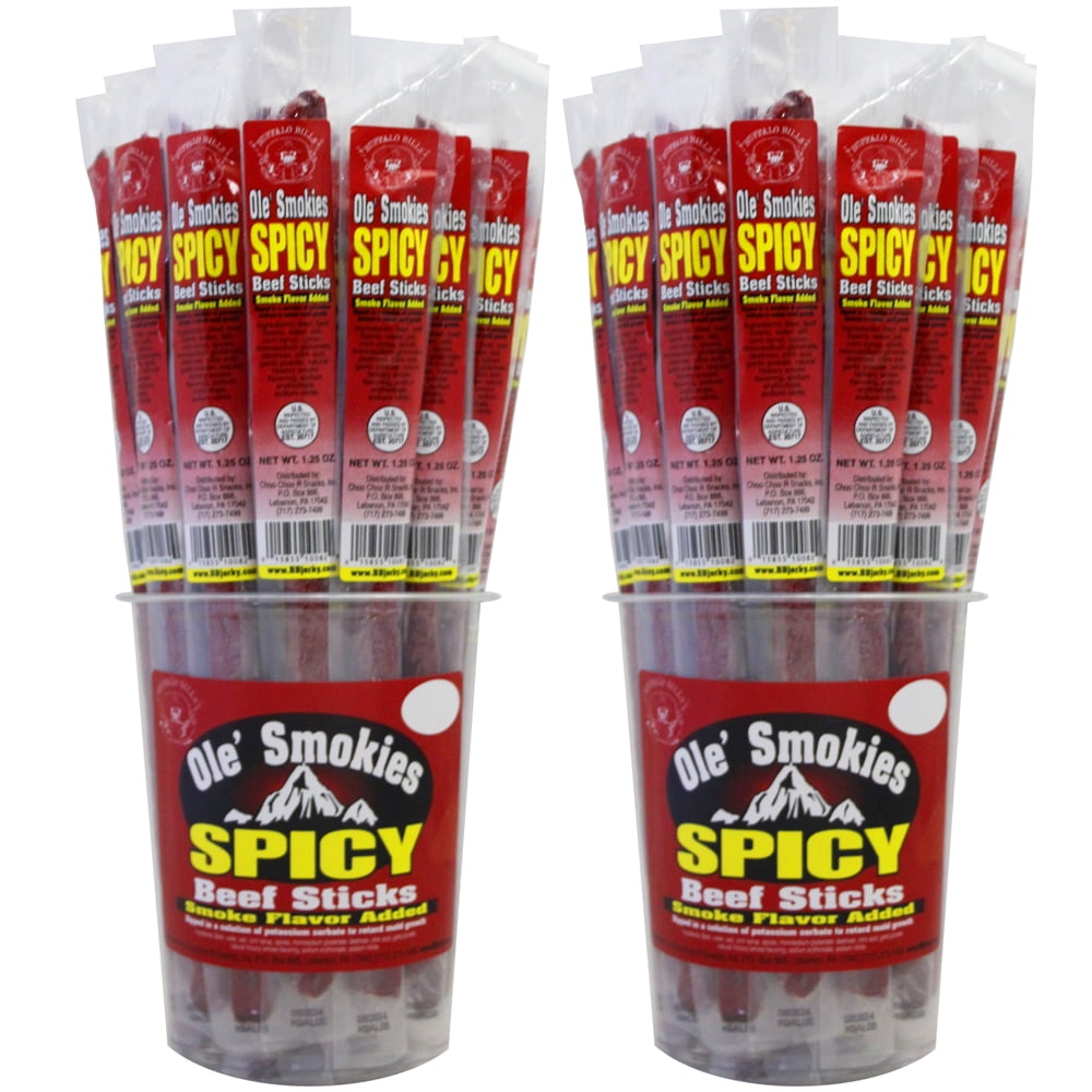 Buffalo Bills 15-ct Spicy Ole Smokies (Beef Sticks) – Two 15-ct Tubs ...