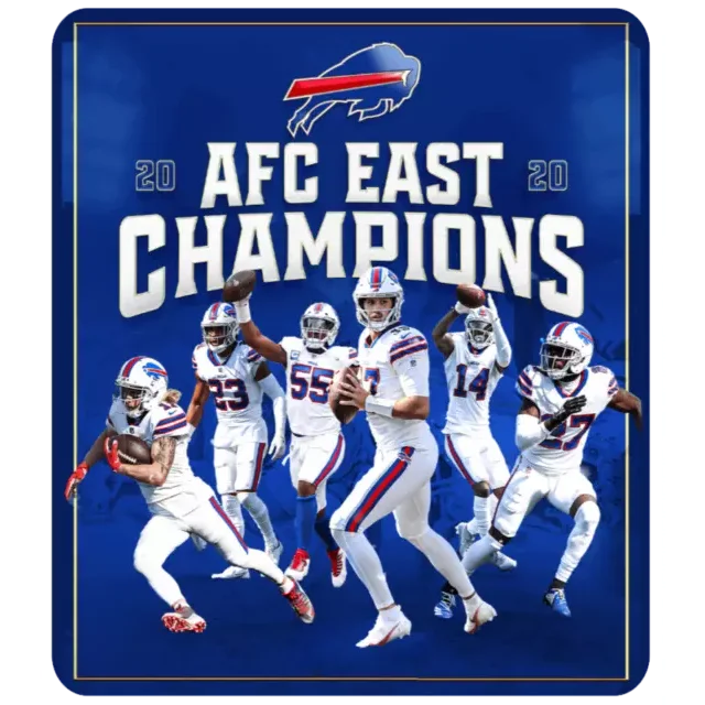 Buffalo Bills 2020 Afc East Champions Sticker Phone Decal Water Bottle ...