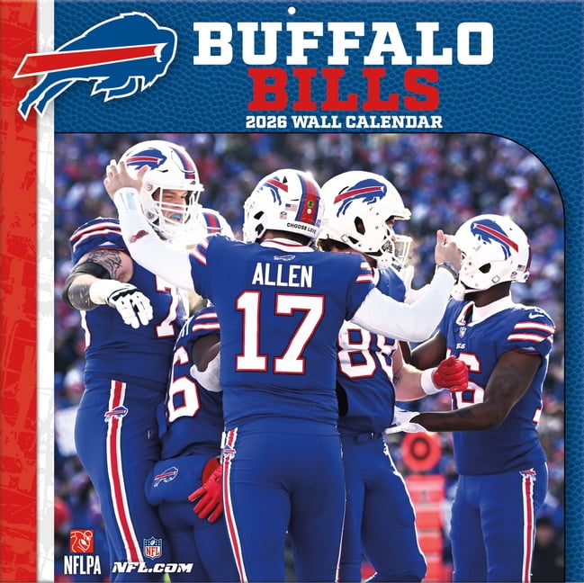 Buffalo Bills 2026 12x12 Team Wall Calendar, (Paperback) - Walmart ...