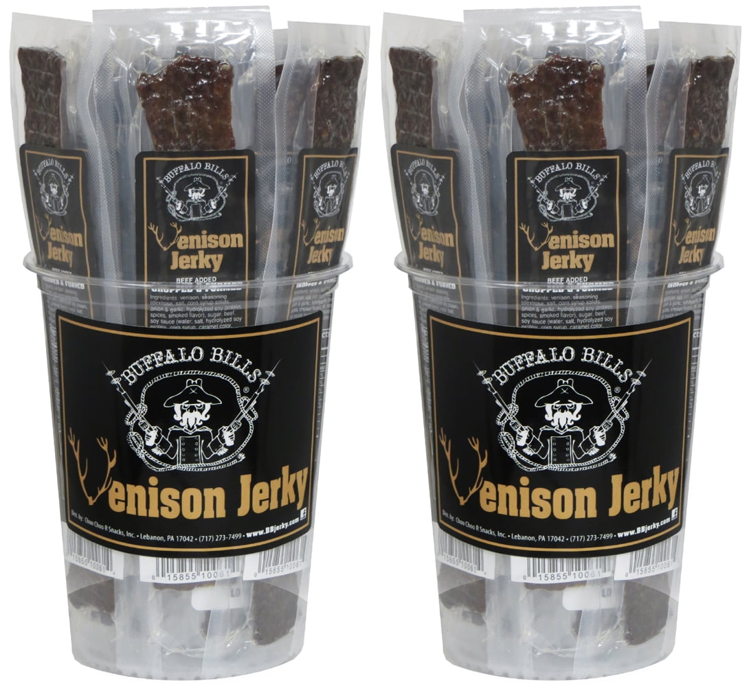 Buffalo Bills 25-ct Original Venison Jerky Wrapped Strips (two 25-ct ...