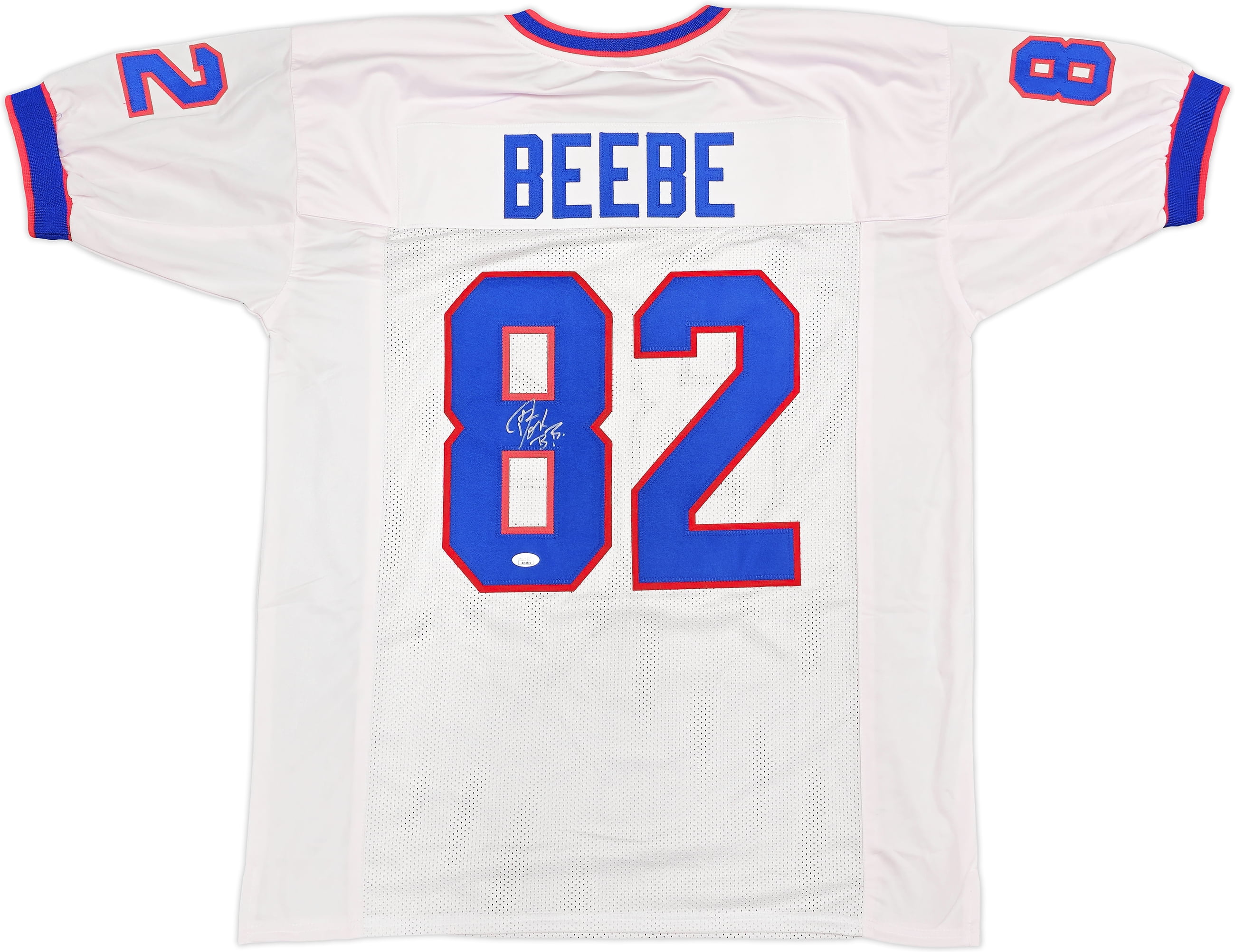 Buffalo Bills Don Beebe Autographed White Jersey JSA 234531 - Walmart.com