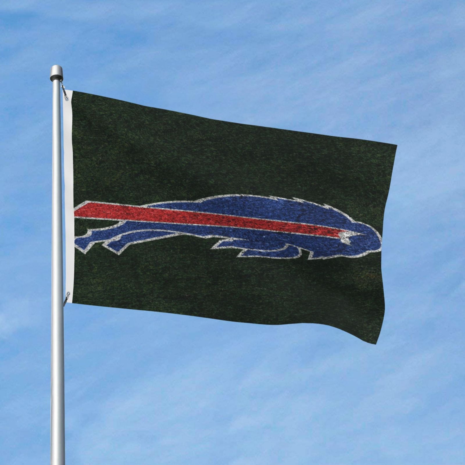 Buffalo Double Sided Outdoor Decorative Flag Support Flag Personalized ...