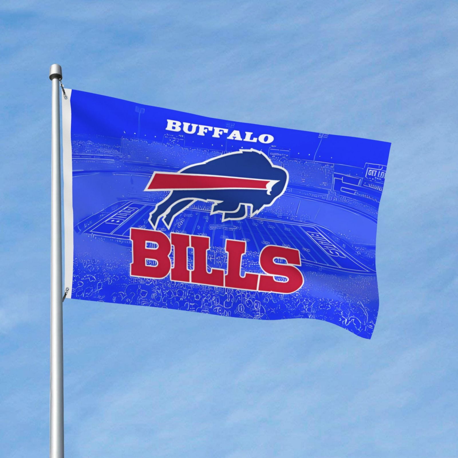 Bills Double Sided Outdoor Decorative Flag Support Flag Personalized ...