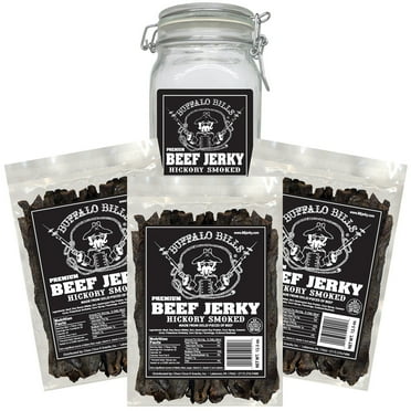 Wild Bill's Original Hickory Smoked Beef Jerky Two-Bag Starter Kit (two ...