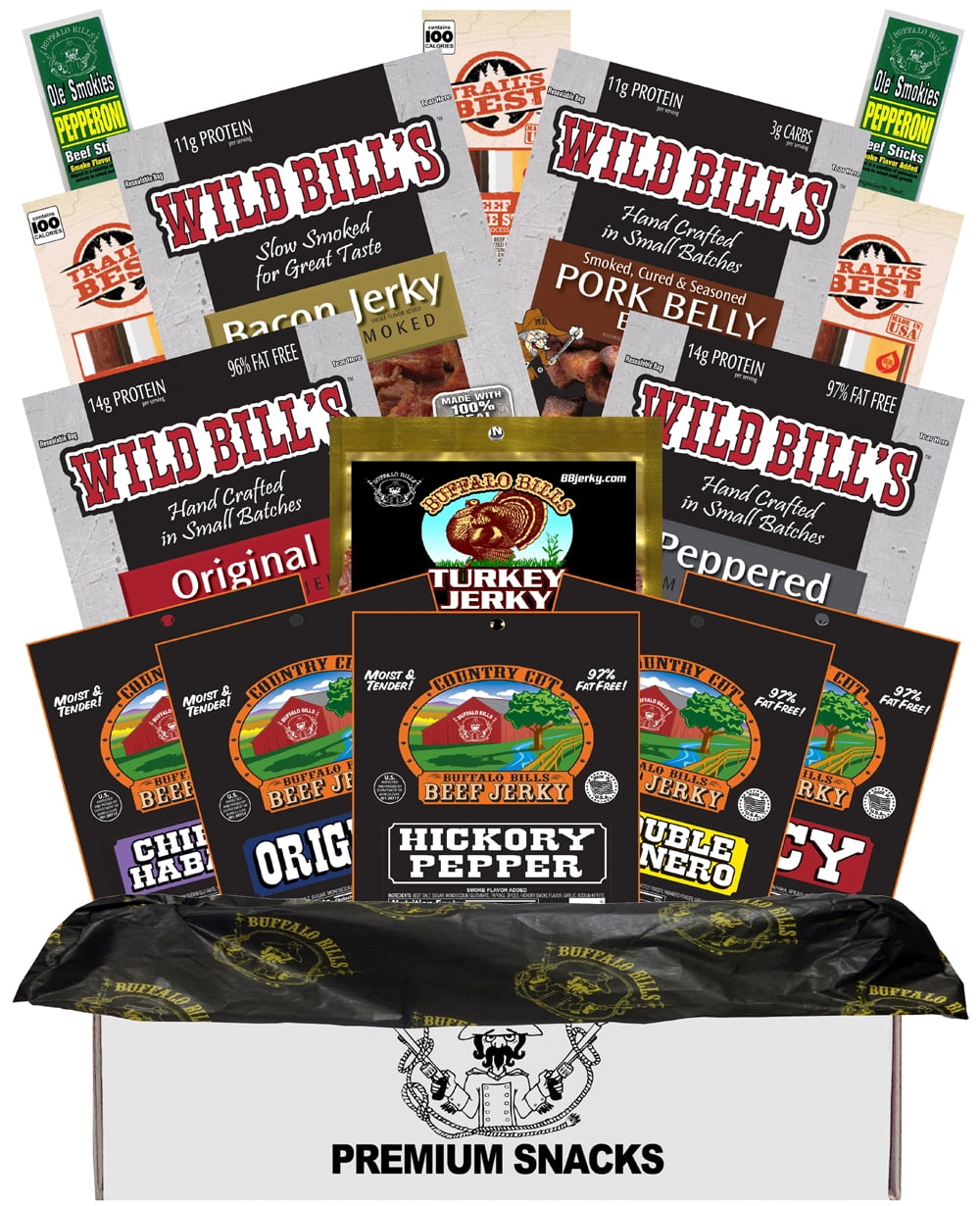 Buffalo Bills Keto Friendly Jerky & More Gift Box (15 keto friendly ...