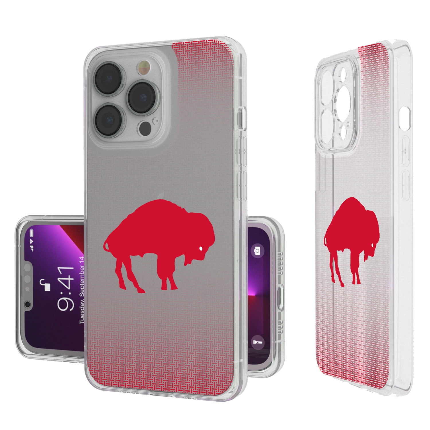 Buffalo Bills Linen Logo iPhone Clear Case - Walmart.com