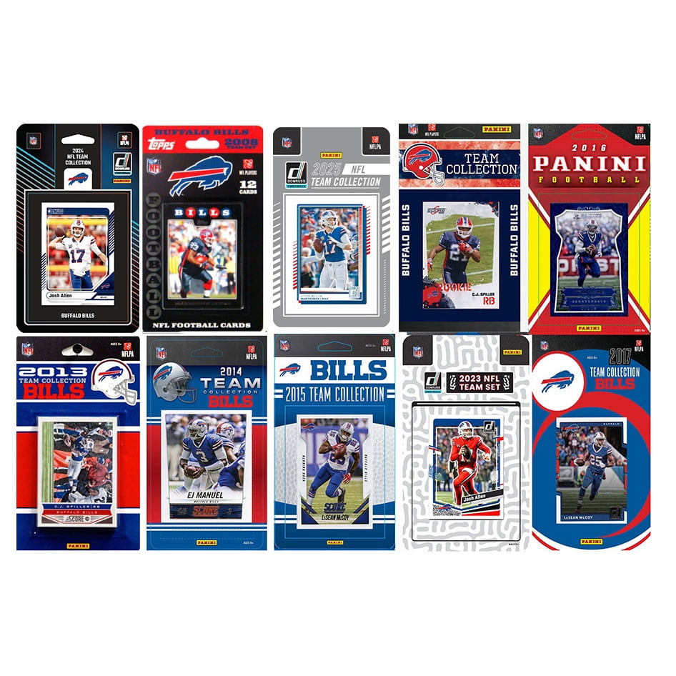Buffalo Bills Multi-Year Trading Cards Sets - Walmart.com