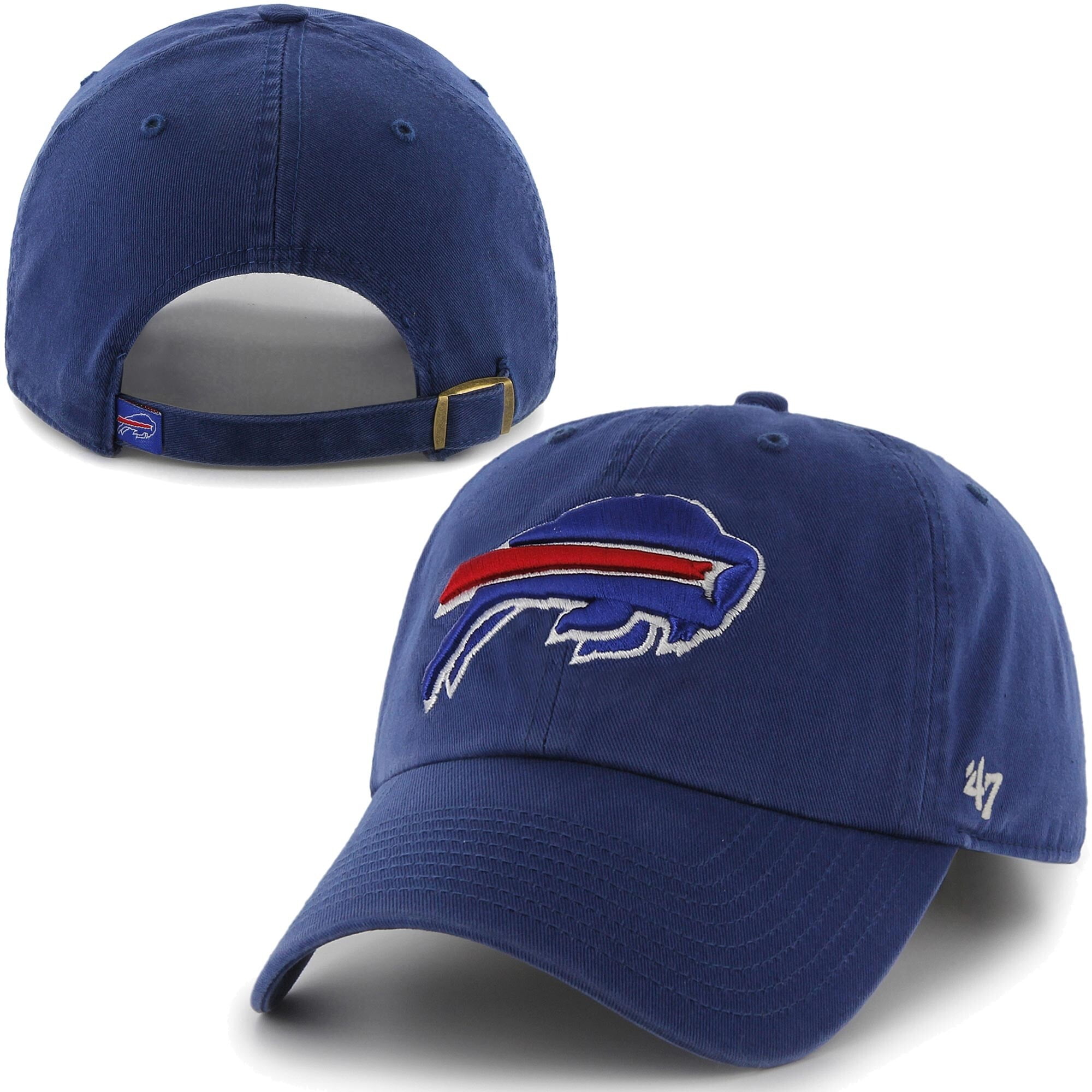 Buffalo Bills NFL Royal Blue Clean Up Adjustable Hat - Walmart.com