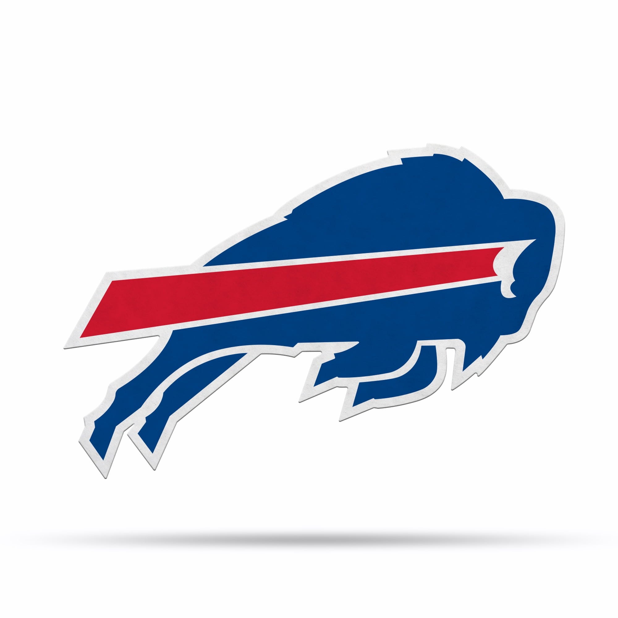 Bills Shape Cut Primary Logo Pennant With Header Card - Walmart.com