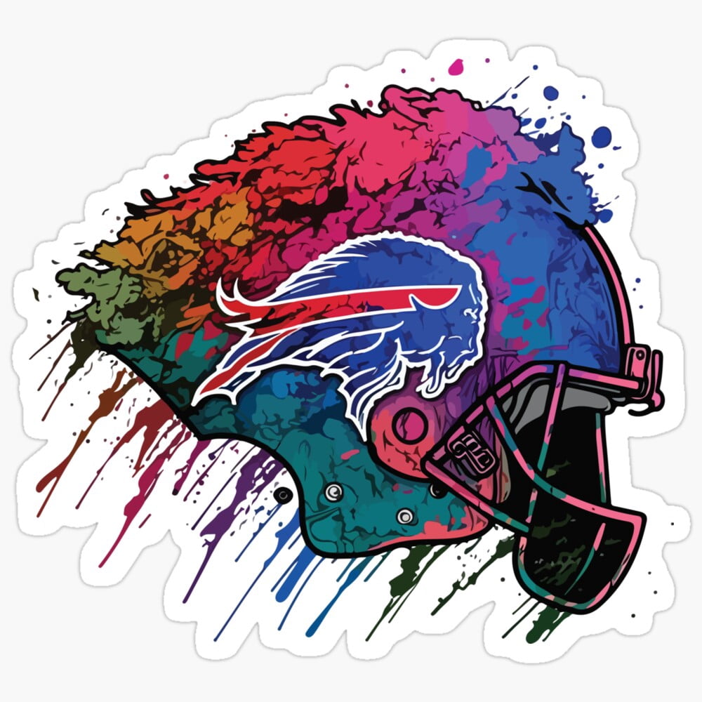 Buffalo Bills Sticker Phone Decal Water Bottle Stickers Car Decals ...