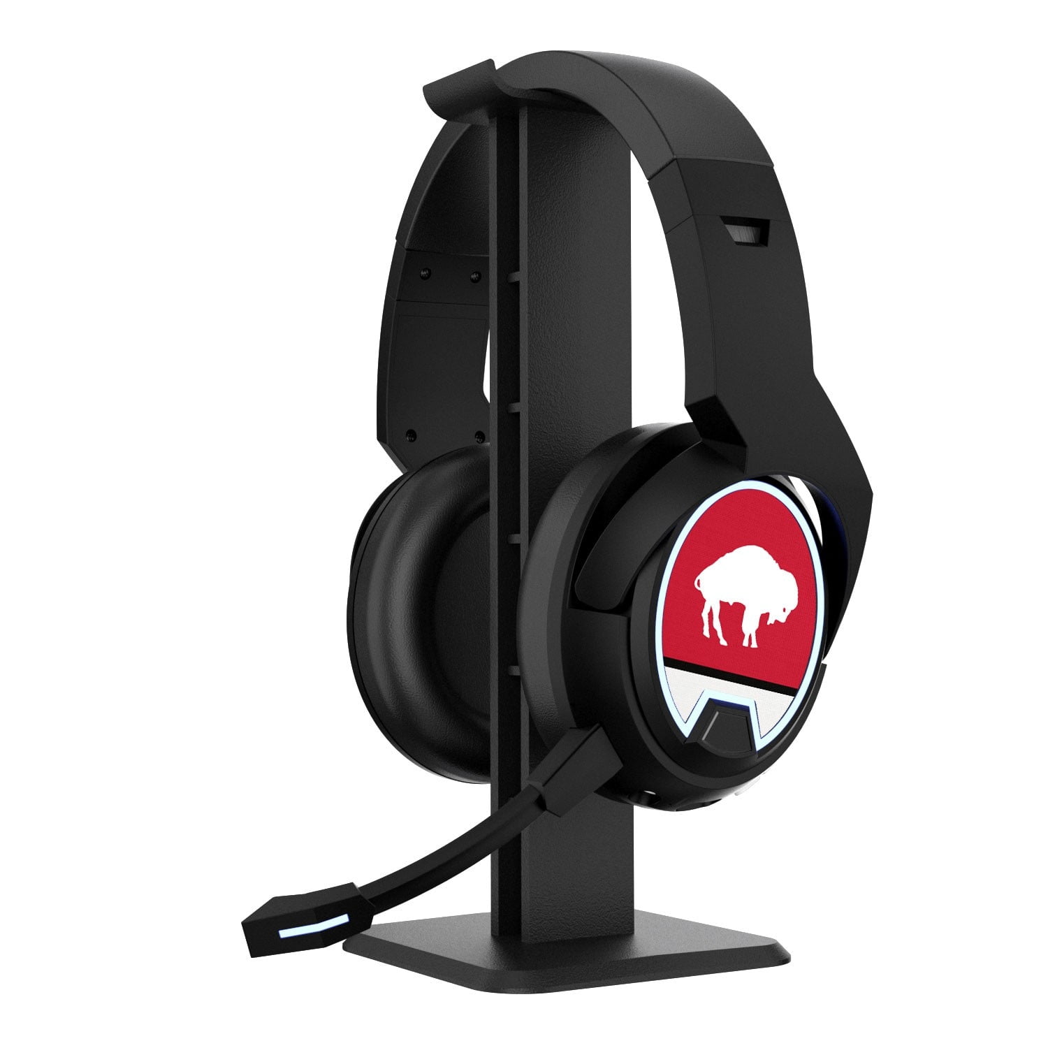 Buffalo Bills Throwback Logo Wireless Bluetooth Gaming Headphones ...