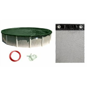 GLI Premier 24 ft x 44 ft Rectangular In Ground Pool Leaf Net Cover 45 ...