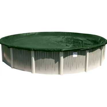 Swimline 21 Foot Round Above Ground Winter Swimming Pool Cover, Blue (2 ...