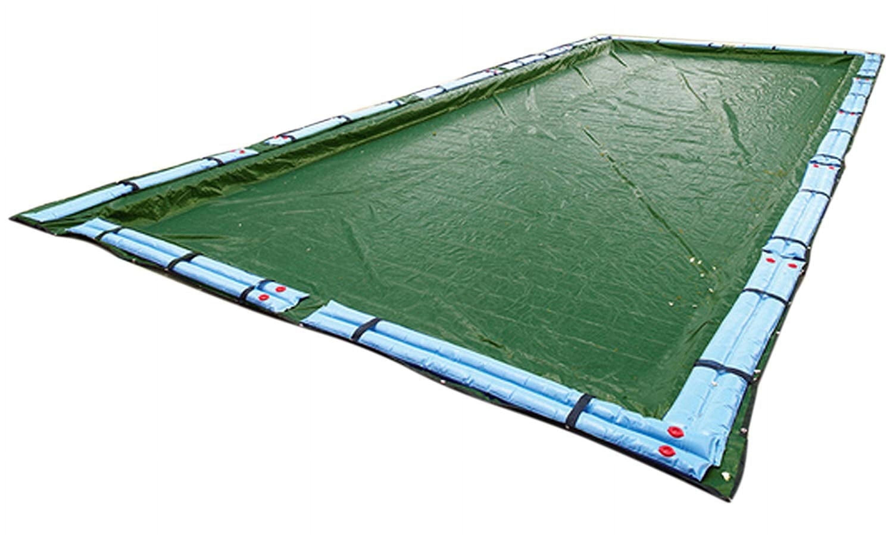 Buffalo Blizzard Rectangle Green Ripstopper Winter Swimming Pool Cover ...