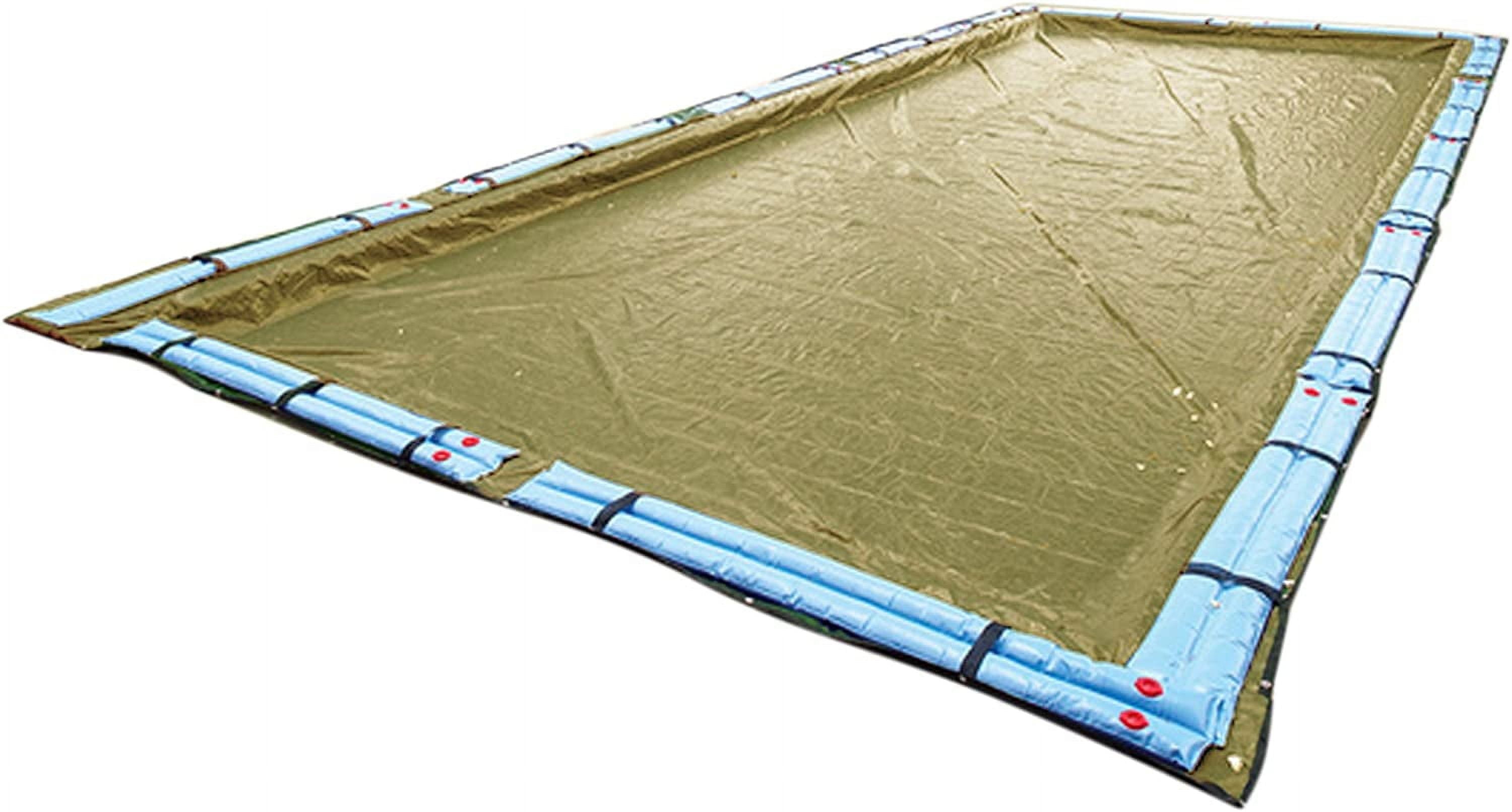 Buffalo Blizzard Rectangle Supreme Plus Tan/Silver Winter Swimming Pool ...