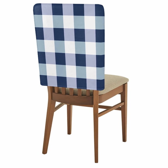 Buffalo Blue Plaid Chair Back Covers Set of 4 Spring Simple Pattern ...