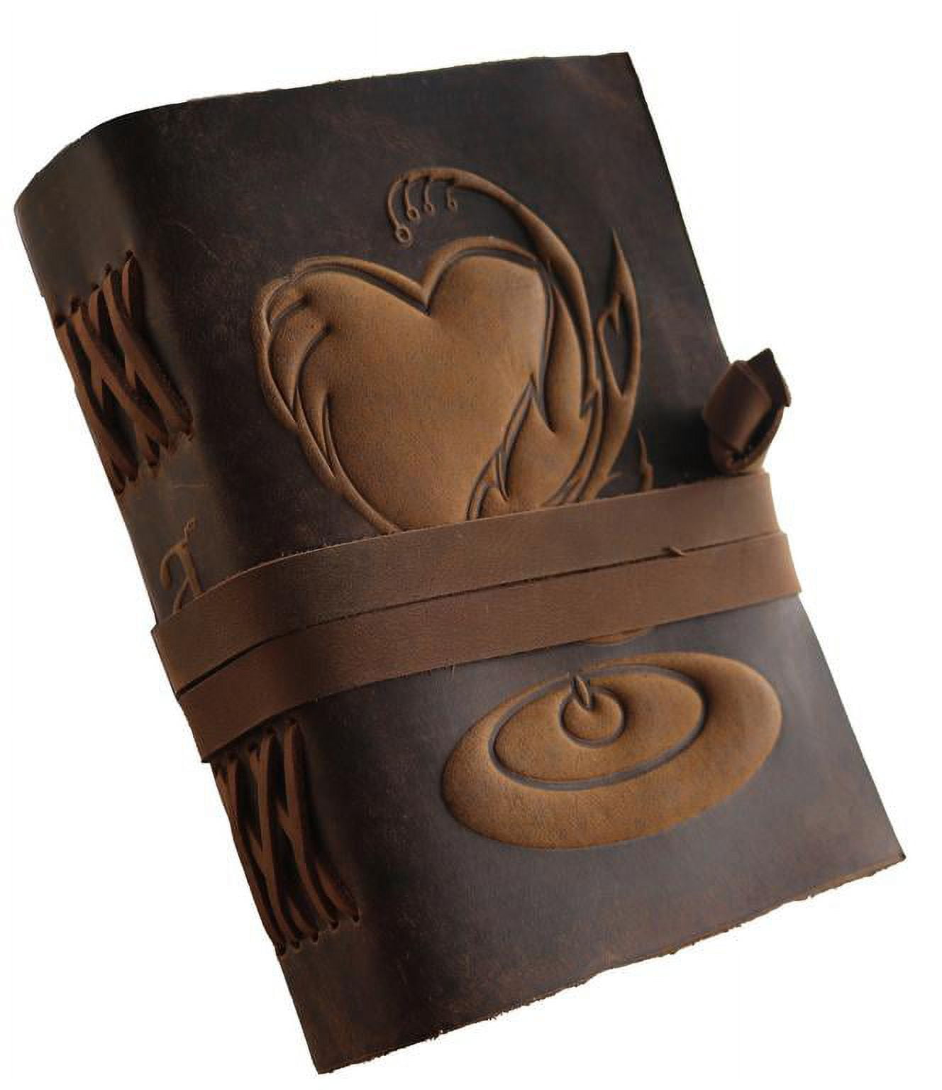 Buffalo Brown Leather Journal/Writing Notebook Diary/Bound Daily ...