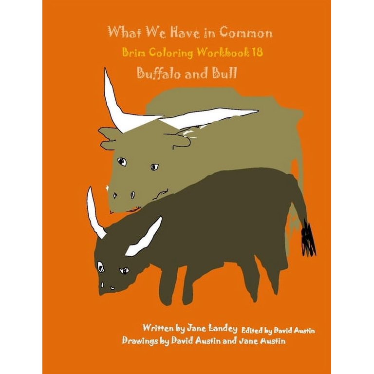 buffalo coloring book