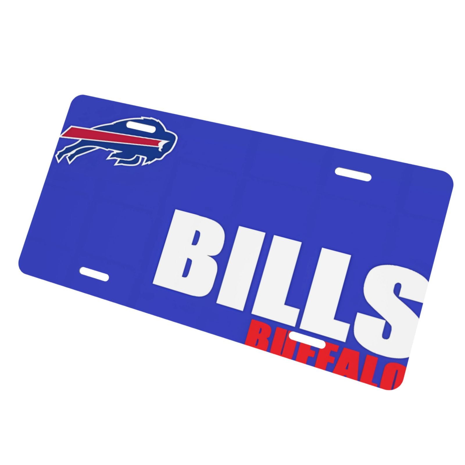 Buffalo Car Aluminum Front License Plate 6x12in, Football Team ...