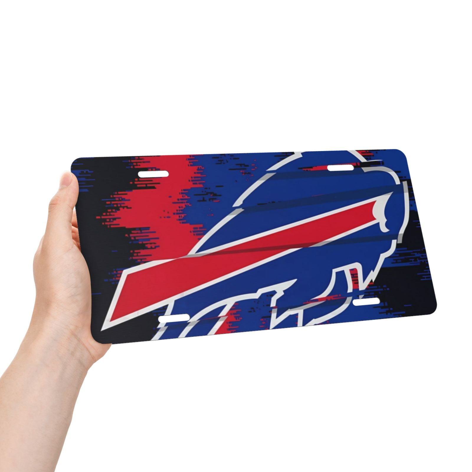 Buffalo Car Aluminum Front License Plate, Football Team Car Decorative ...