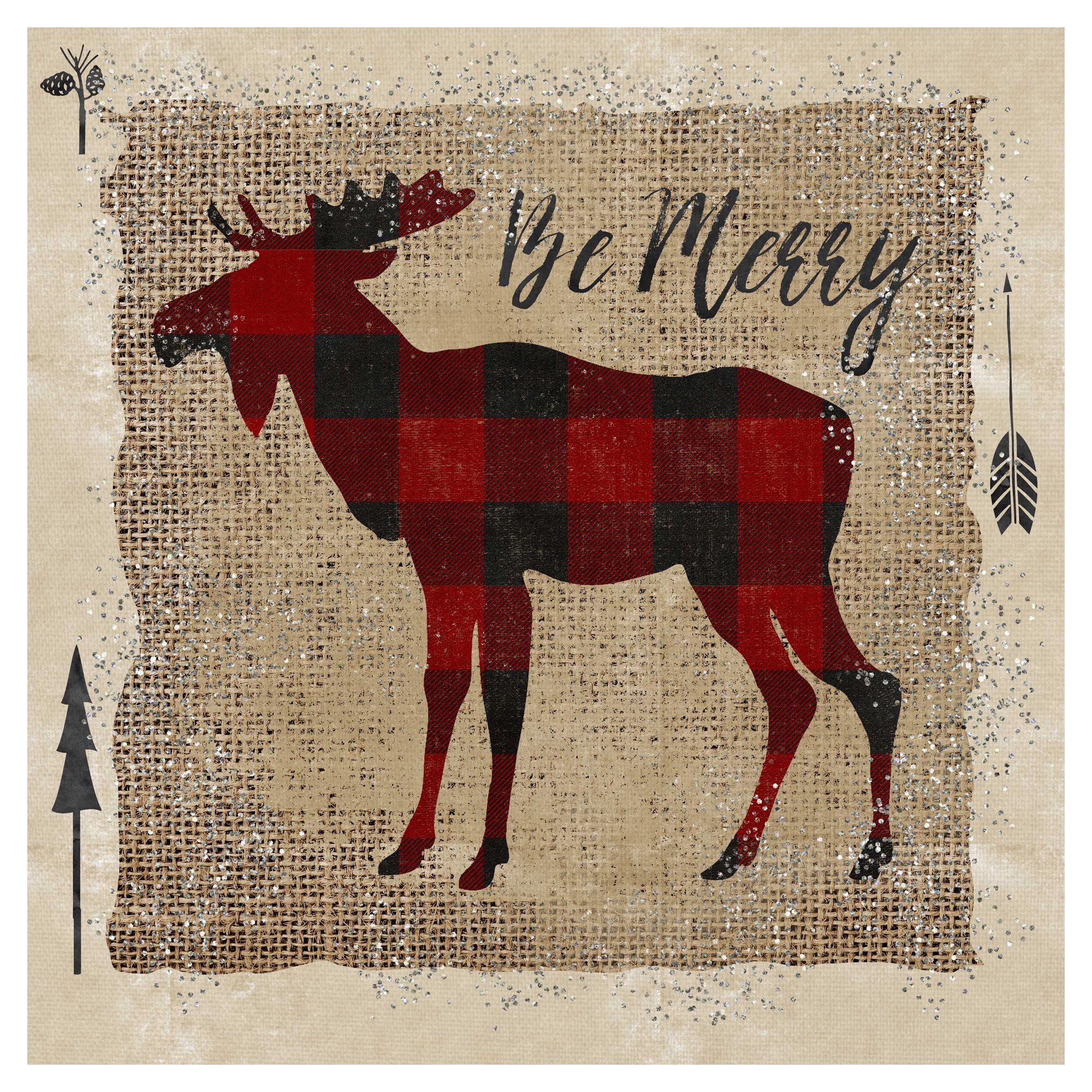 Buffalo Check Moose - Walmart.com