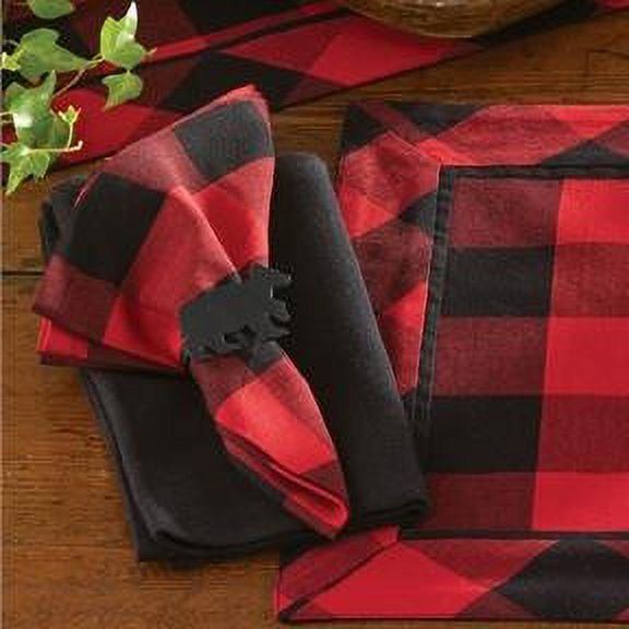 Buffalo Check Napkins - Set of 6 - Park Designs - Walmart.com