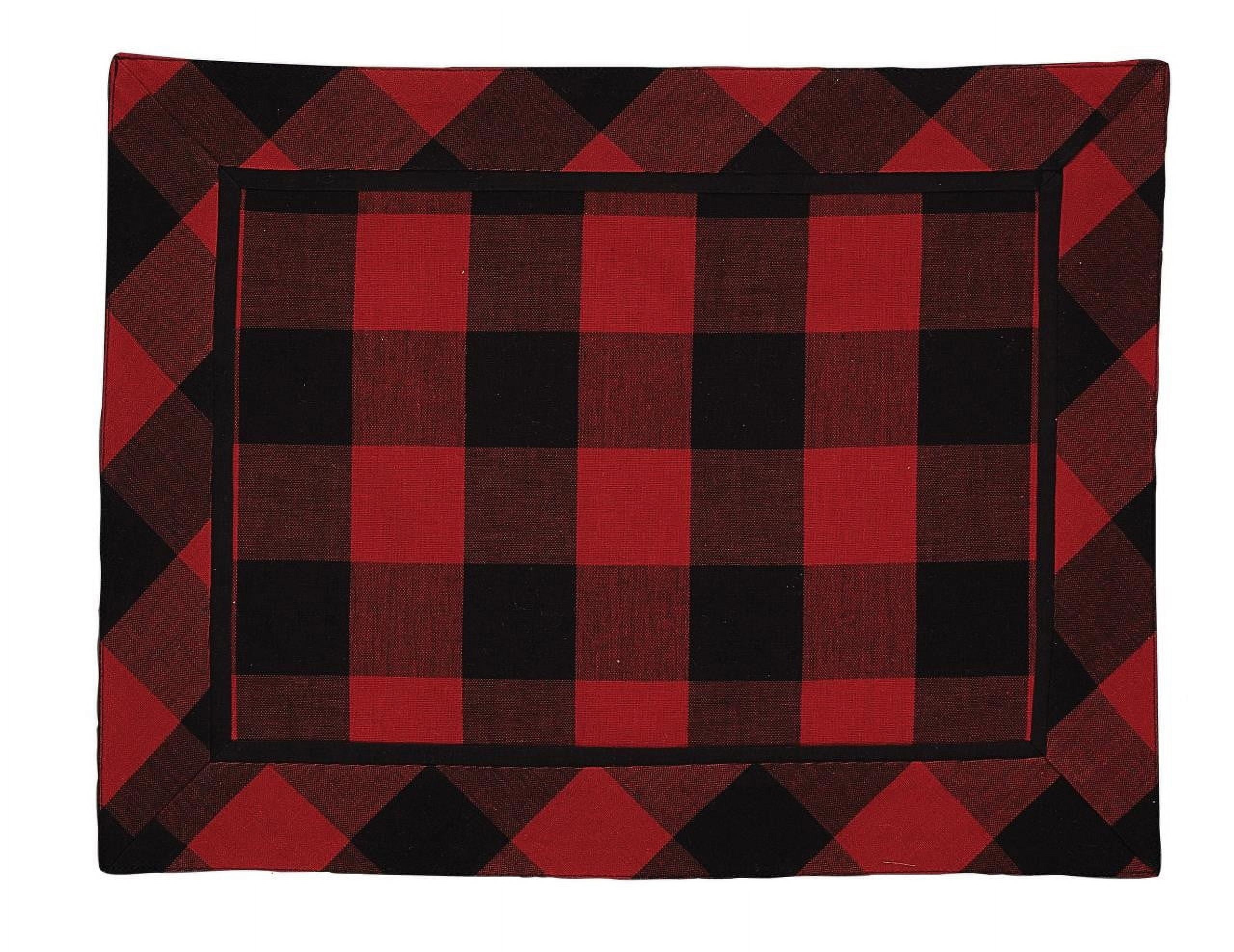 Buffalo Check Placemats - Set of 6 - Walmart.com