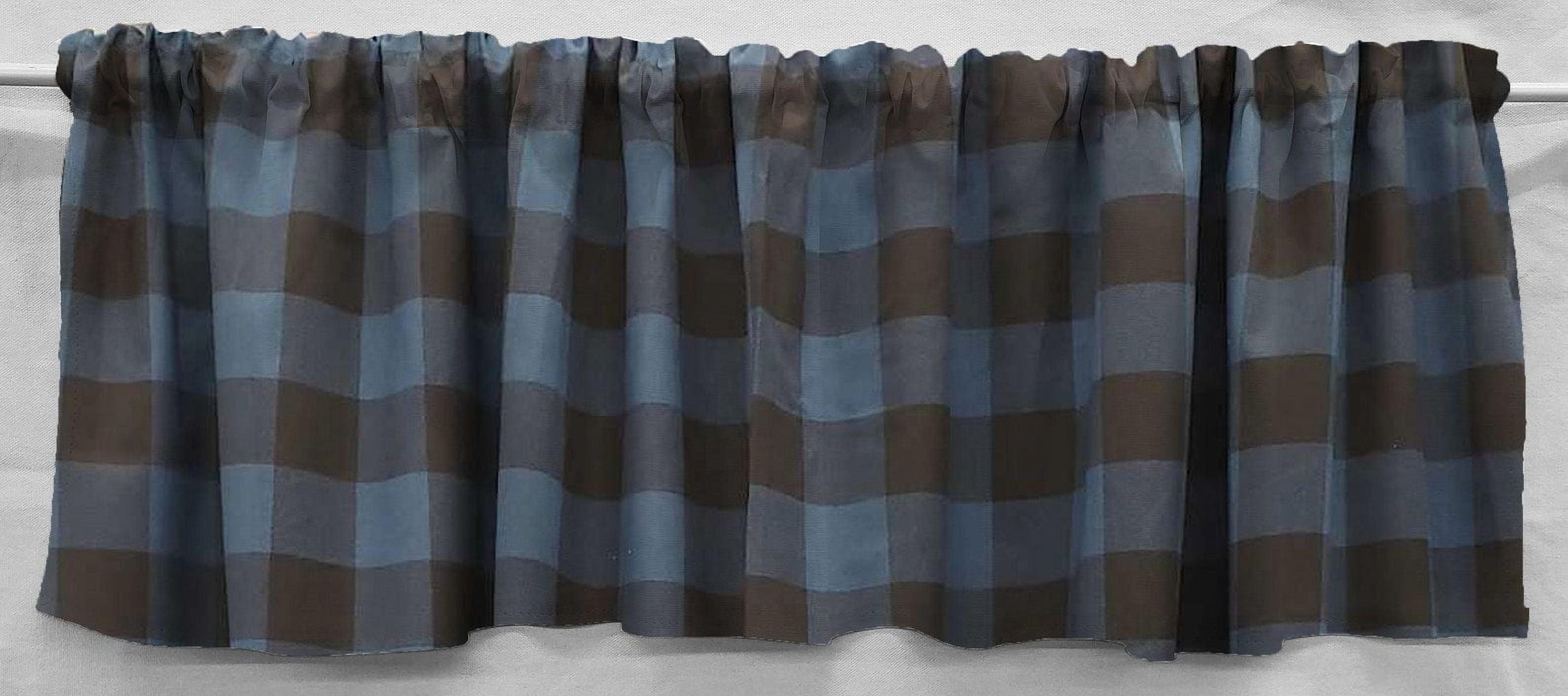 Buffalo Check Plaid Curtain Panels by Penny's Needful Things (Set of 2 ...