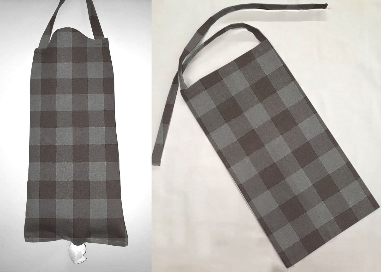 Buffalo Check Plaid Grocery Plastic Shopping Bag Holder by Penny's ...
