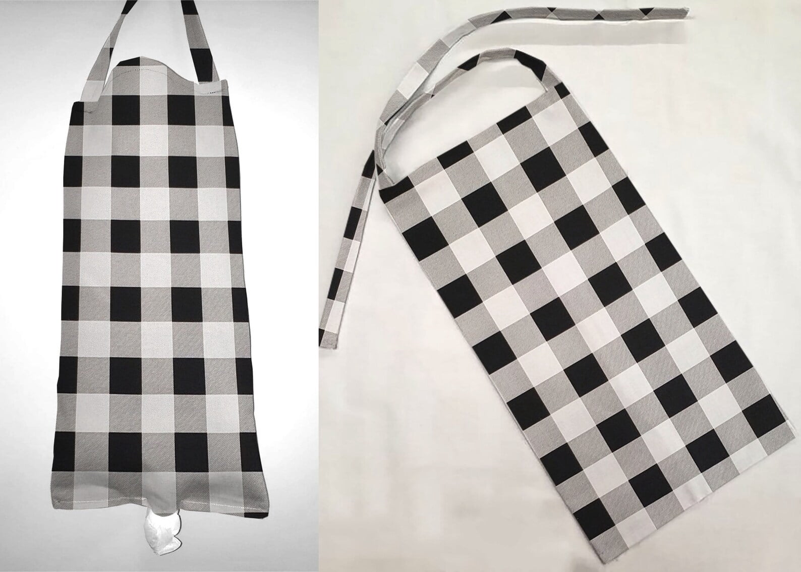 Buffalo Check Plaid Grocery Plastic Shopping Bag Holder by Penny's ...