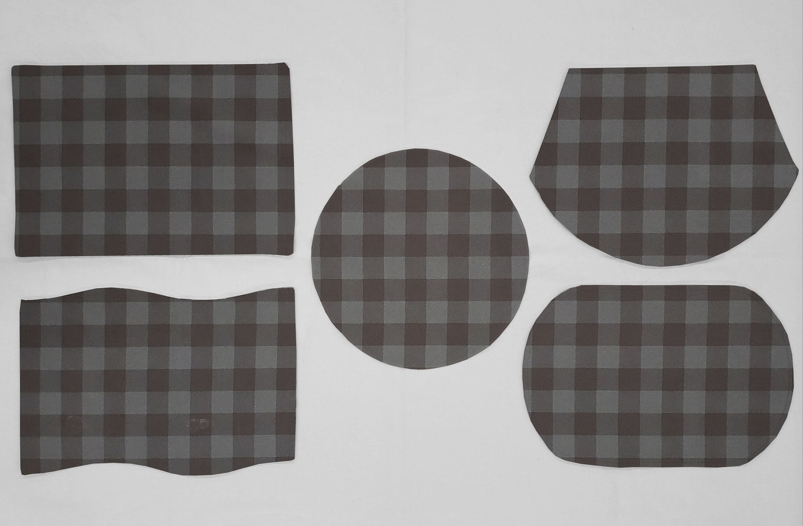 Buffalo Check Plaid Placemats by Penny's Needful Things (Wedge - Set of ...