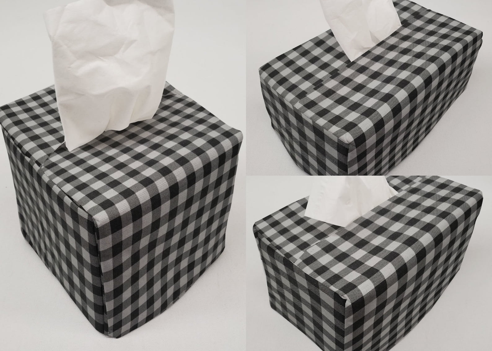 Buffalo Check Plaid Tissue Box Cover by Penny's Needful Things (Tall ...