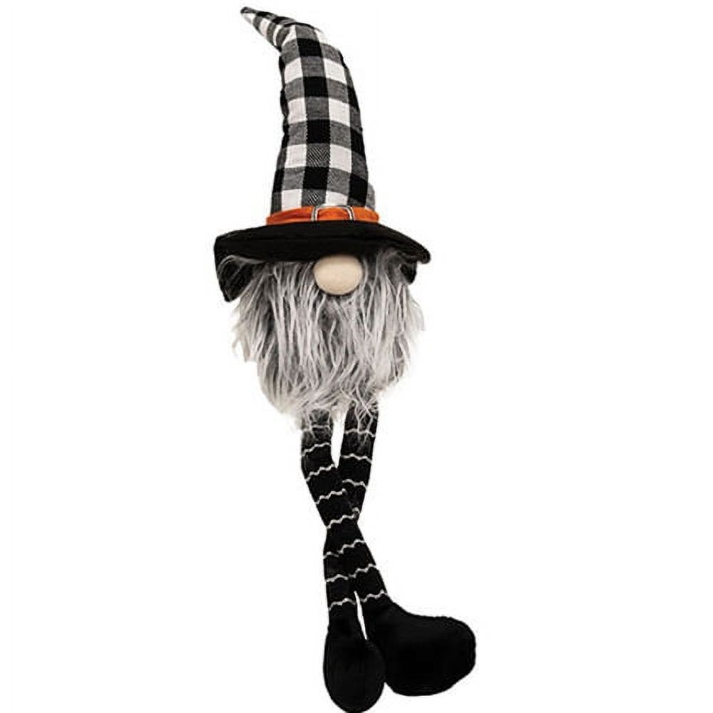 Buffalo Check Witch Hat Dangle Leg Gnome - Walmart.com