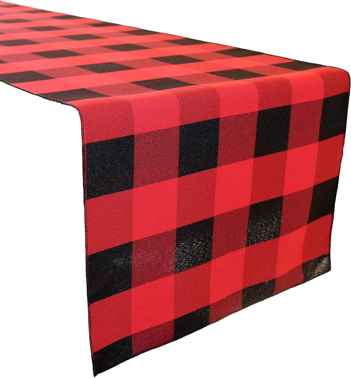 Buffalo Checkered Red and Black Country Gingham Table Runner for ...