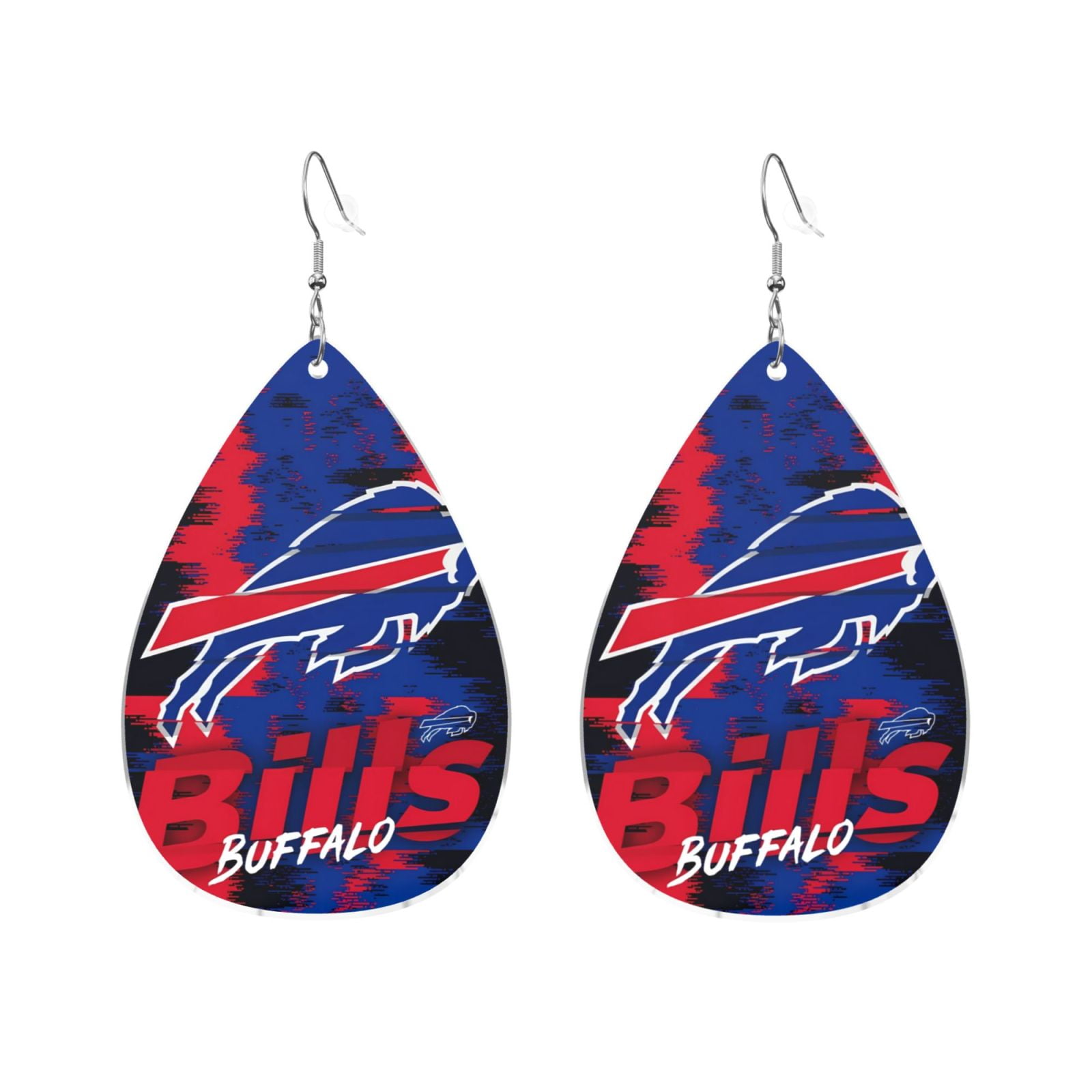 Buffalo Chic Lightweight Drop-shaped Acrylic Earrings Party Accessories ...