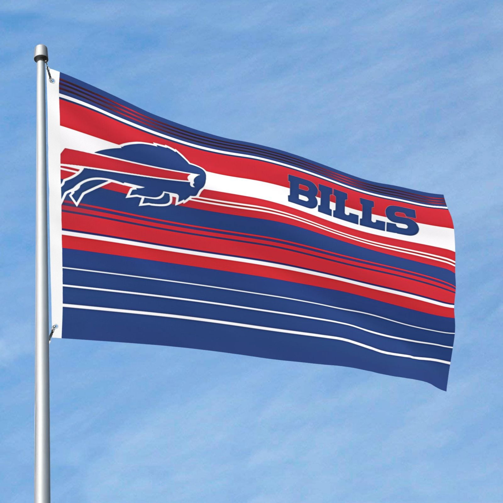 Buffalo City Team Double Sided Flag 2x3FT Match Support Flag American ...