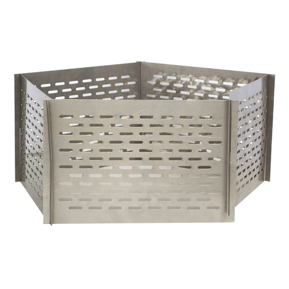 Buffalo Corp Portable 5 Panel Interlocking Stainless Steel Fire Pit ...